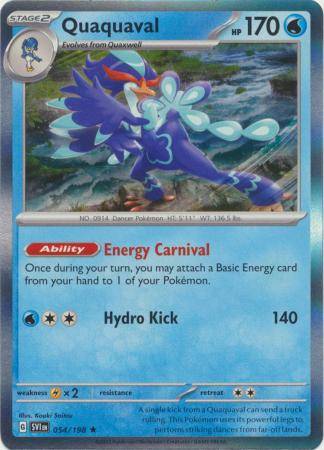 Quaquaval - 054/198 - Holo Rare - Playset