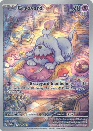 Greavard - 214/198 - Illustration Rare - Playset