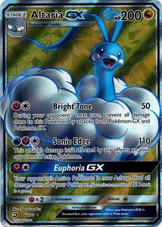 Altaria GX - 68/70 - Full Art Ultra Rare - Playset