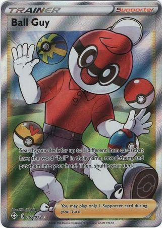 Ball Guy - 065/072 - Full Art Ultra Rare - Playset