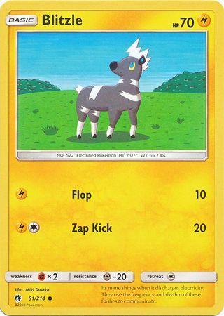 Blitzle - 81/214 - Common - Playset