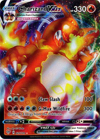 Charizard VMAX - 020/189 - Ultra Rare - Playset