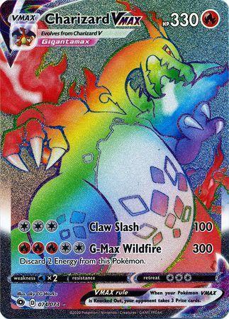 Charizard VMAX - 074/073 - Hyper Rare - Playset