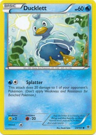Ducklett - 29/101 - Common - Playset