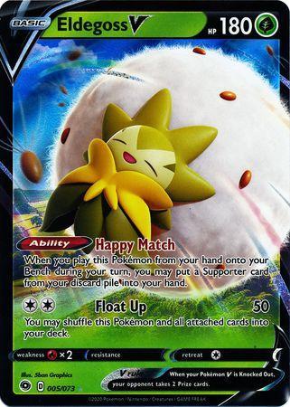 Eldegoss V - 005/073 - Ultra Rare - Playset