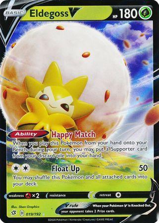 Eldegoss V - 19/192 - Ultra Rare - Playset