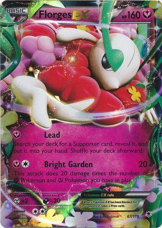 Florges EX - 67/119 - Ultra Rare - Playset