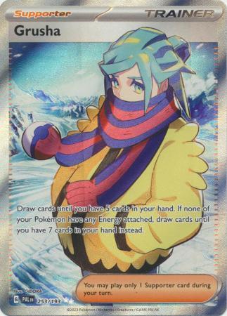 Grusha - 253/193 - Full Art Secret Rare - Playset
