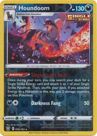 Houndoom - 96/163 - Holo Rare Reverse Holo - Playset