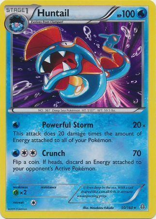 Huntail - 50/160 - Holo Rare - Playset