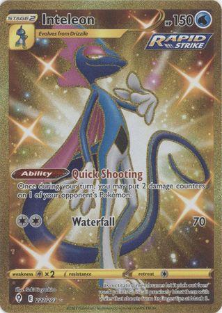 Inteleon - 227/203 - Secret Rare - Playset