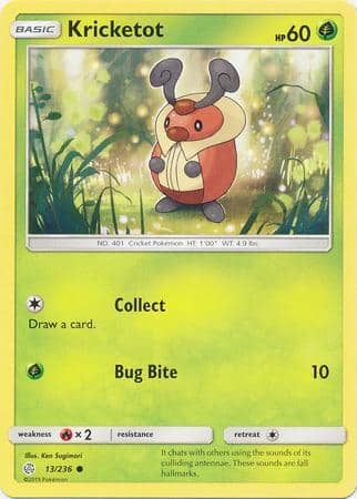 Kricketot - 13/236 - Common - Playset