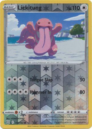 Lickitung - 113/163 - Common Reverse Holo - Playset