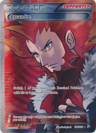 Lysandre - 104/106 - Full Art Ultra Rare - Playset