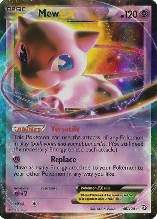 Mew EX - 46/124 - Ultra Rare - Playset