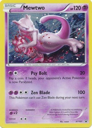 Mewtwo - XY101 - Holo Promo - Playset
