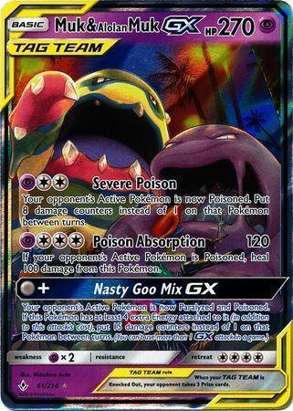 [ESP] Muk - Alolan Muk GX - 61/214 - Ultra Rare - Playset