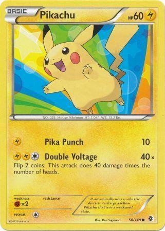 Pikachu - 50/149 - Common - Playset