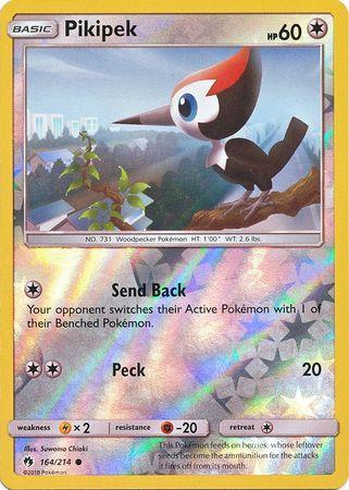 Pikipek - 164/214 - Common Reverse Holo - Playset