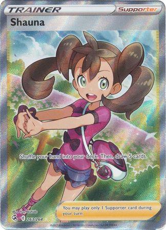 Shauna - 263/264 - Full Art Ultra Rare - Playset