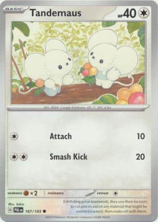 Tandemaus - 167/193 - Common - Playset