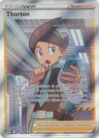 Thorton - 195/196 - Full Art Ultra Rare - Playset
