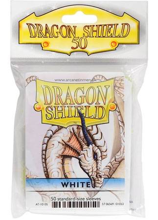 Protectores Dragon Shield 50 - Std. White - Playset