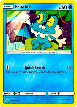 Froakie - 51/214 - Common - Playset