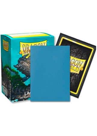 Protectores Dragon Shield 100 - Std. Dual Matte Lagoon - Playset