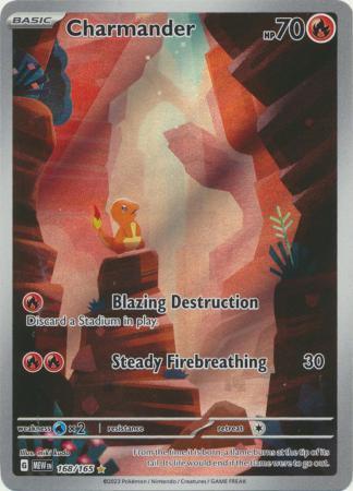 Charmander - 168/165 - Illustration Rare - Playset