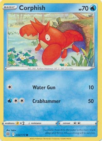 Corphish - 032/172 - Common - Playset