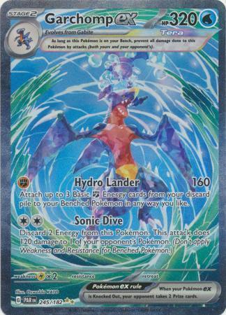 Garchomp ex - 245/182 - Special Illustration Rare - Playset