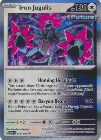 Iron Jugulis - 158/182 - Holo Rare - Playset