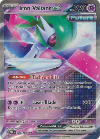 [ESP] Iron Valiant ex - 089/182 - Ultra Rare - Playset