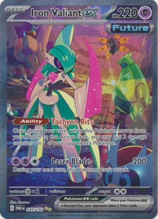 Iron Valiant ex - 249/182 - Special Illustration Rare - Playset