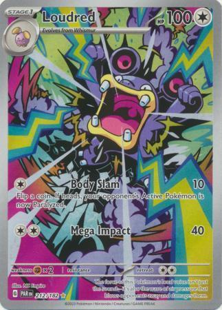 Loudred - 212/182 - Illustration Rare - Playset