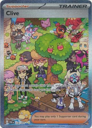 Clive - 236/091 - Special Illustration Rare - Playset