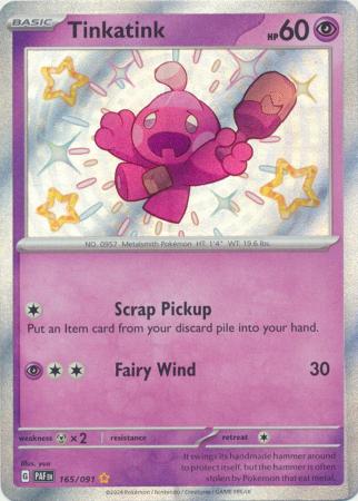 Tinkatink - 165/091 - Shiny Rare - Playset