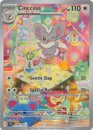 Cinccino - 183/162 - Illustration Rare - Playset