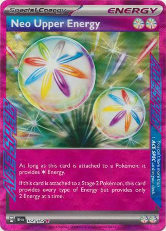 Neo Upper Energy - 162/162 - Ace Rare - Playset