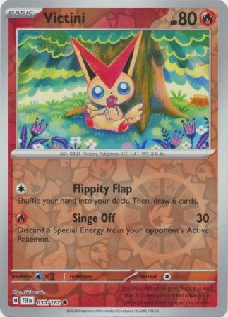 Victini - 030/162 - Common Reverse Holo - Playset