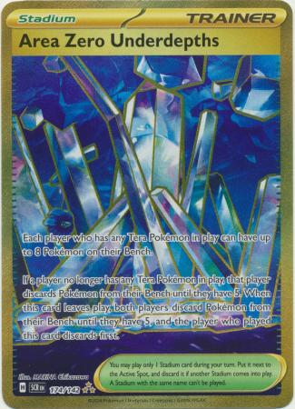 Area Zero Underdepths - 174/142 - Gold Secret Rare - Playset