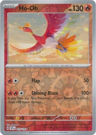 [ESP] Ho-Oh - 019/191 - Uncommon Reverse Holo - Playset